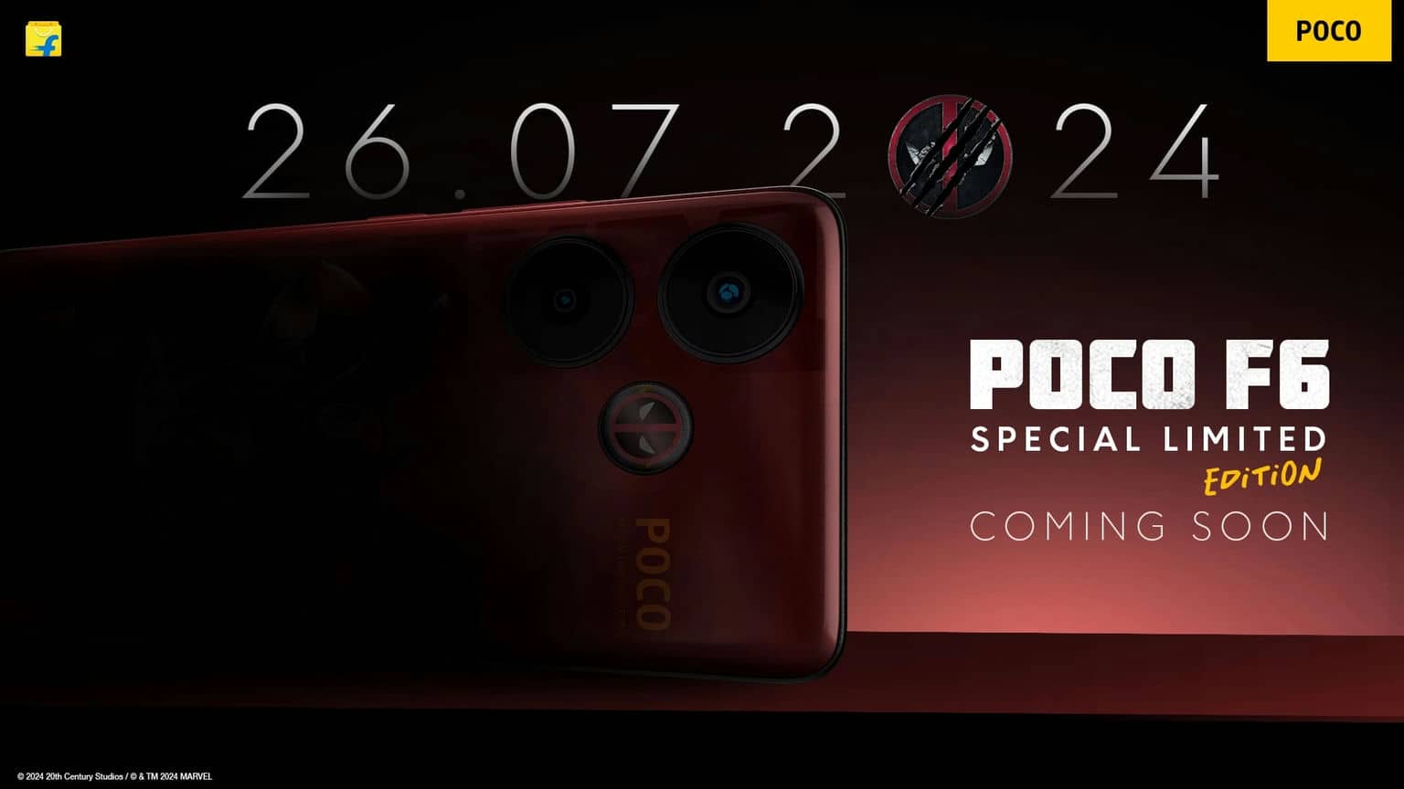 Представлен смартфон Poco F6 Deadpool & Wolverine Limited Edition ...